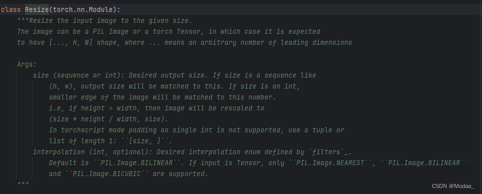 Pytorch中常见的transforms用法pytorch Transforms Csdn博客