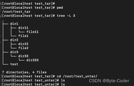 golang之用archive/tar将文件或者目录打包和解包的实现_go tar-CSDN博客