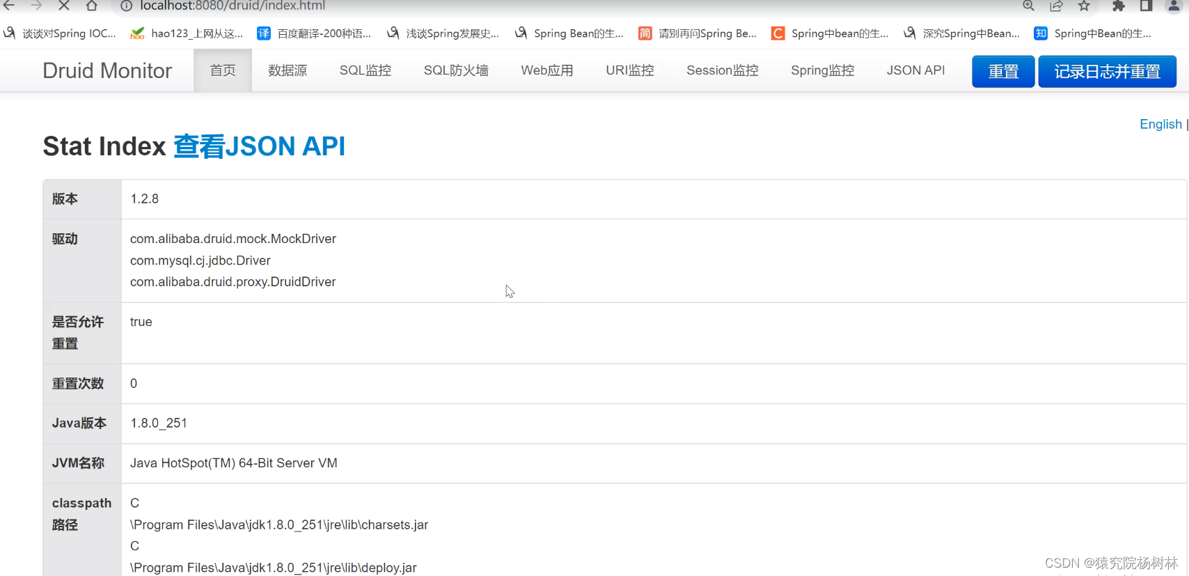 Druid监控平台与SpringBoot的actuator、Admin_druid admin-CSDN博客