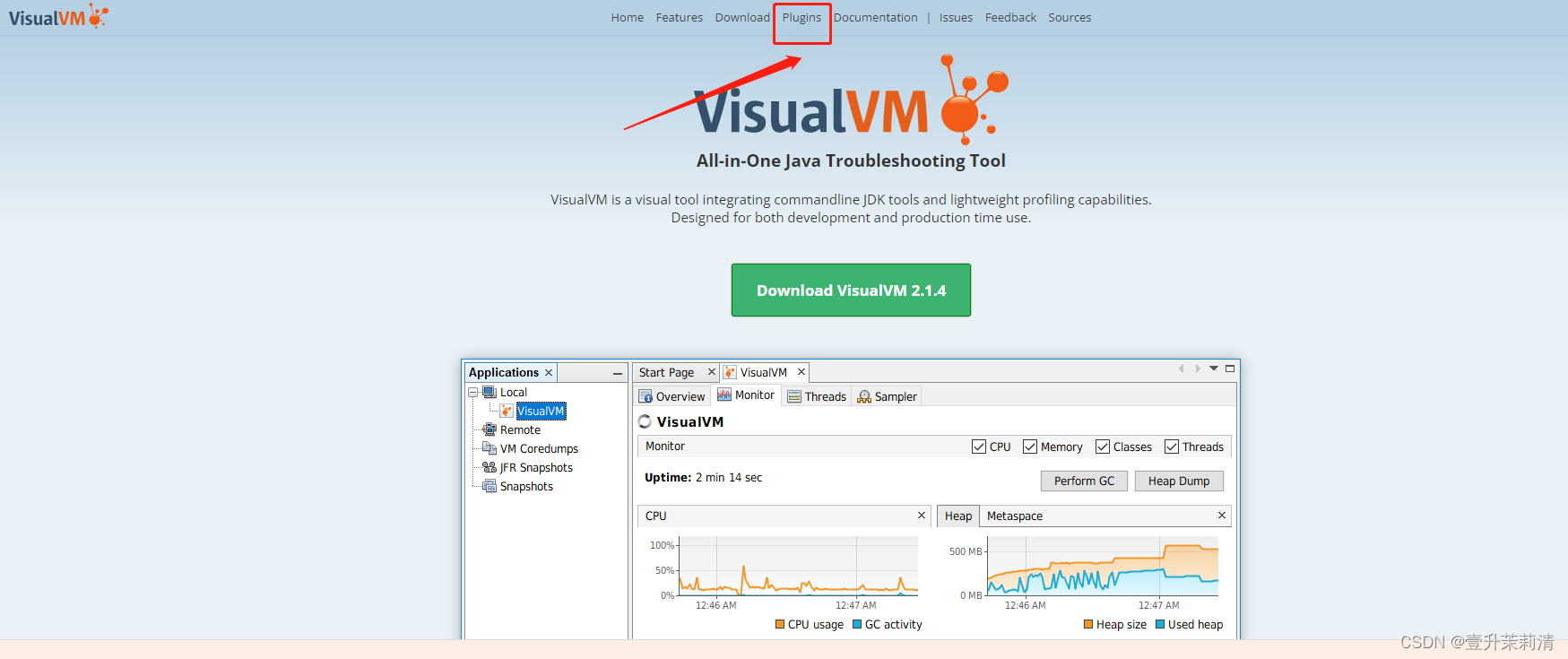 jvisualvm插件安装_jvisualvm安装-CSDN博客
