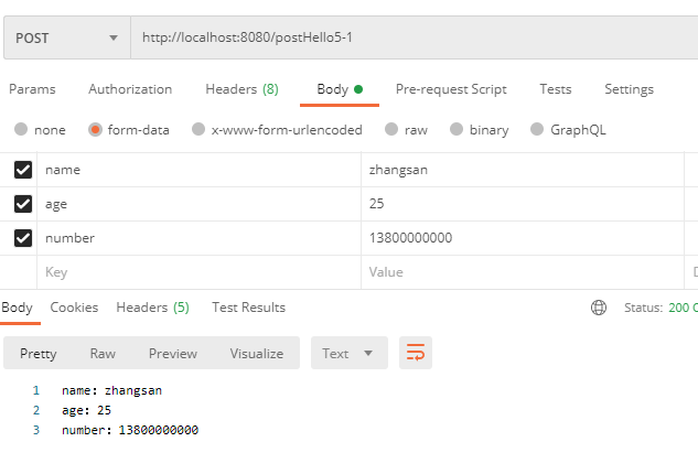 Springboot 接收POST、json、文本数据实践_springboot接收表单数据-CSDN博客