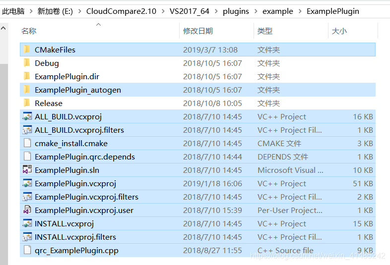 CloudCompare2.10 + VS2017 新建插件_cloudcompare c#-CSDN博客