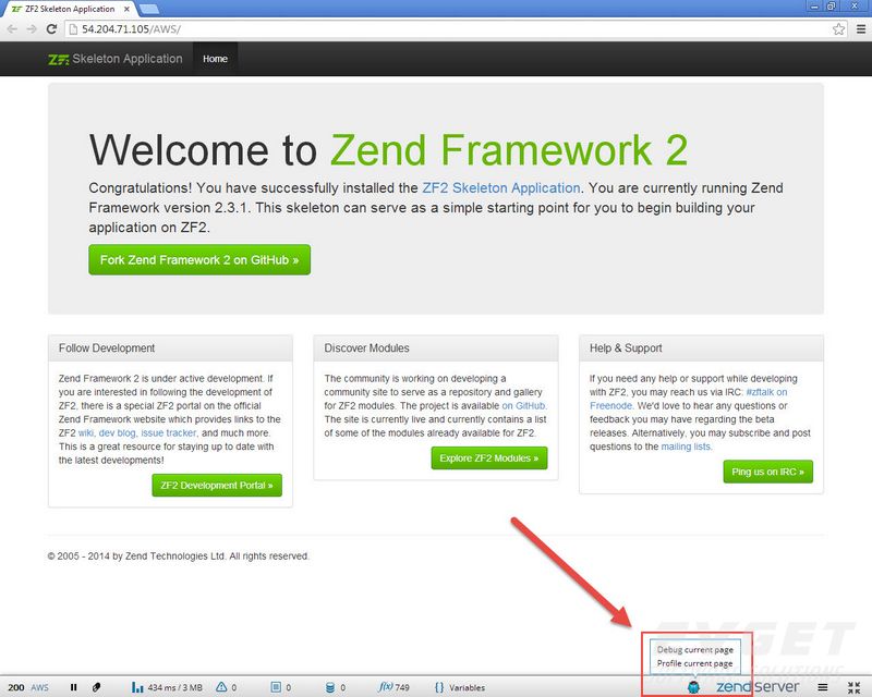 Zend Studio使用教程：在AWS上Zend Studio使用Zend Server开发应用程序（4/4）_叙述集成开发工具zend studio的安装详细步骤?-CSDN博客