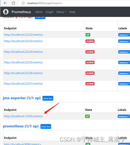Jvm jmx_exporter Prometheus dubbo Grafana 重点看端口要对应上 单独进程和程序进程内jmx_exporter_jvm exporter-CSDN博客