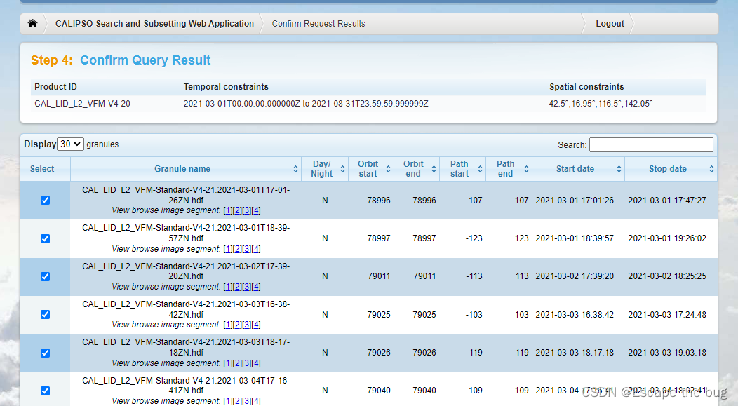 【CALIPSO】星载激光雷达CALIPSO产品数据下载教程_calipso数据下载-CSDN博客