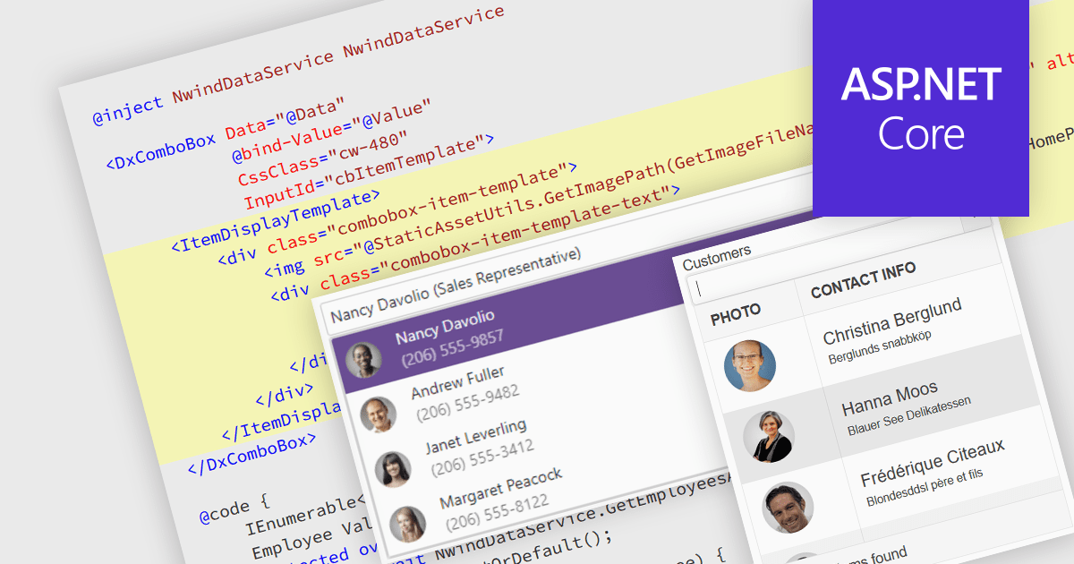 ASP.NET Core 中以视觉方式增强数据选择-Syncfusion ASP.NET Core 数据编辑器-CSDN博客