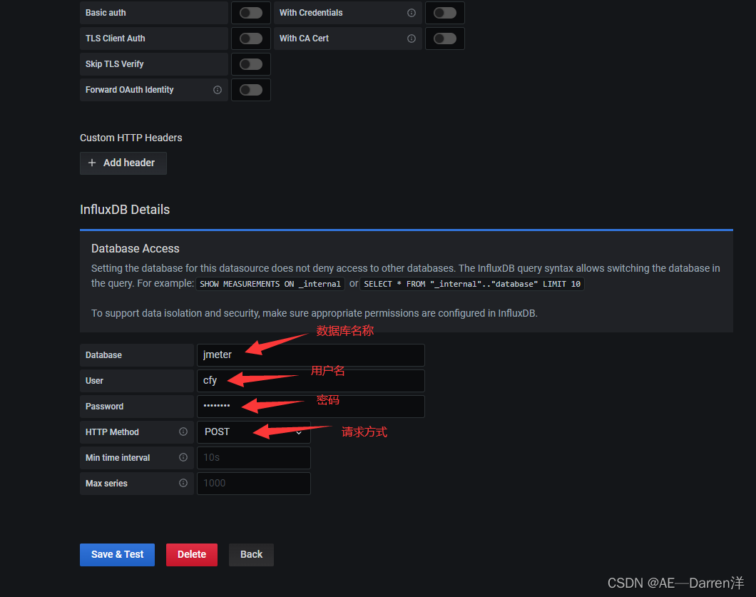 JMeter+Grafana+Influxdb搭建可视化性能测试监控平台_jmeter+influxdb+grafana-CSDN博客