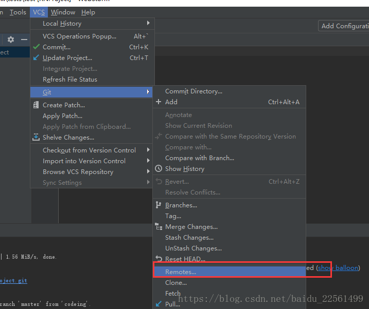 WebStorm下使用coding_webstorm vue项目 上传到coding-CSDN博客