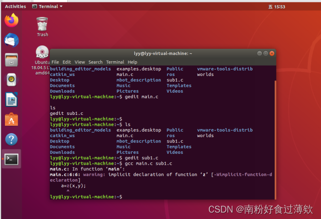 Ubuntu下C语言的gcc和makefile的编译应用_题目 安装c编译器(安装命令:sudo apt-get install gcc)。安装文本编辑器(安-CSDN博客