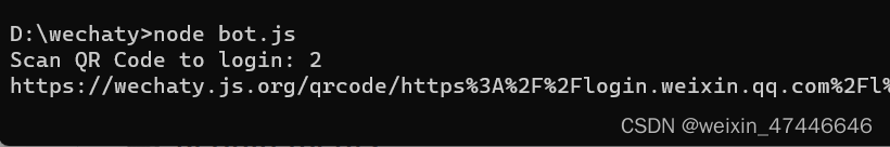 Wechaty 部署安装---一步上手-CSDN博客