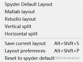 Spyder 布局设置恢复初始设置_spyder界面布局设置-CSDN博客