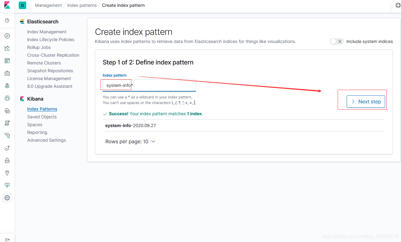 Kibana 自定义索引模式 Index patterns-CSDN博客