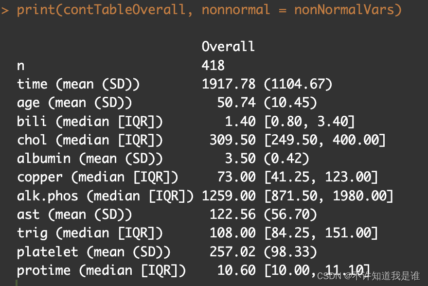 tableone详细解析（2）------连续型变量_tableone函数-CSDN博客