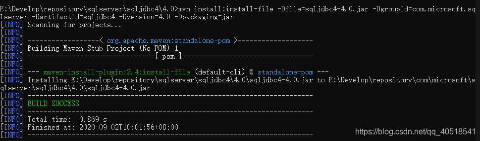 解决 Cannot resolve com.microsoft.sqlserver:sqljdbc4:4.0 问题-CSDN博客