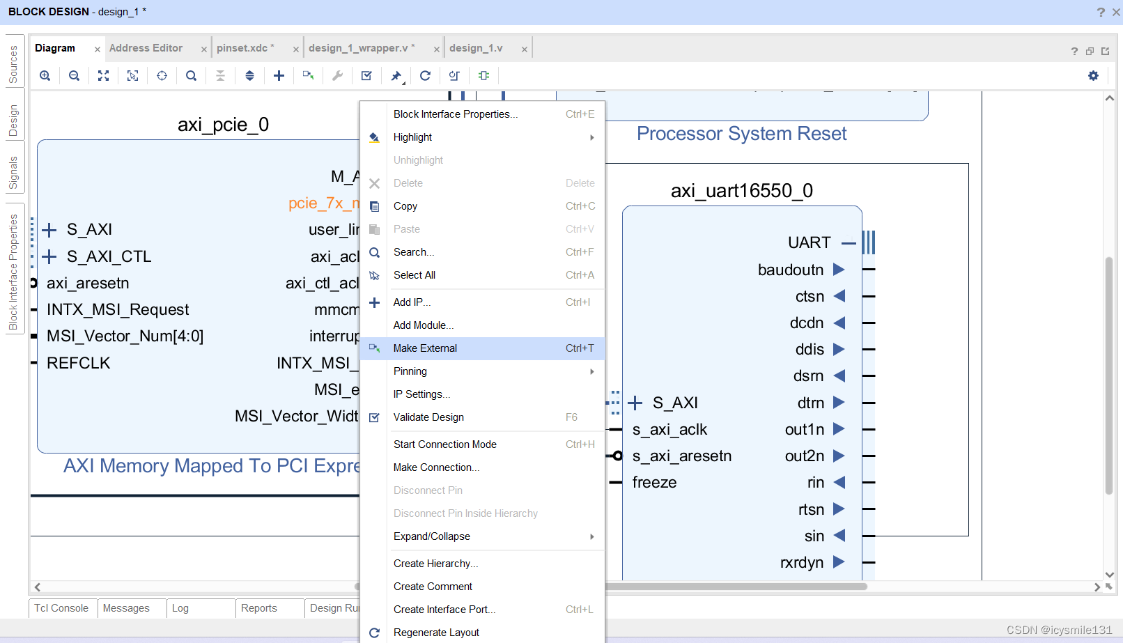 AXI Memory Mapped To PCI Express IP 核设计实例_axi memory mapped to pci ...