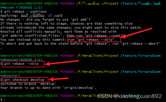 git flow项目开发流程及简化，使用git回退到指定版本，和git中core.autocrlf的作用_git flow开发流程-CSDN博客