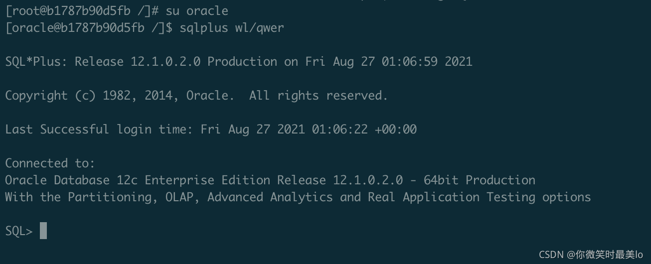 Docekr安装 Oracle Database 12C 无sys密码如何进去数据库解决办法_docker安装 oracle12c 移动文件提示没权限不知道root用户密码-CSDN博客