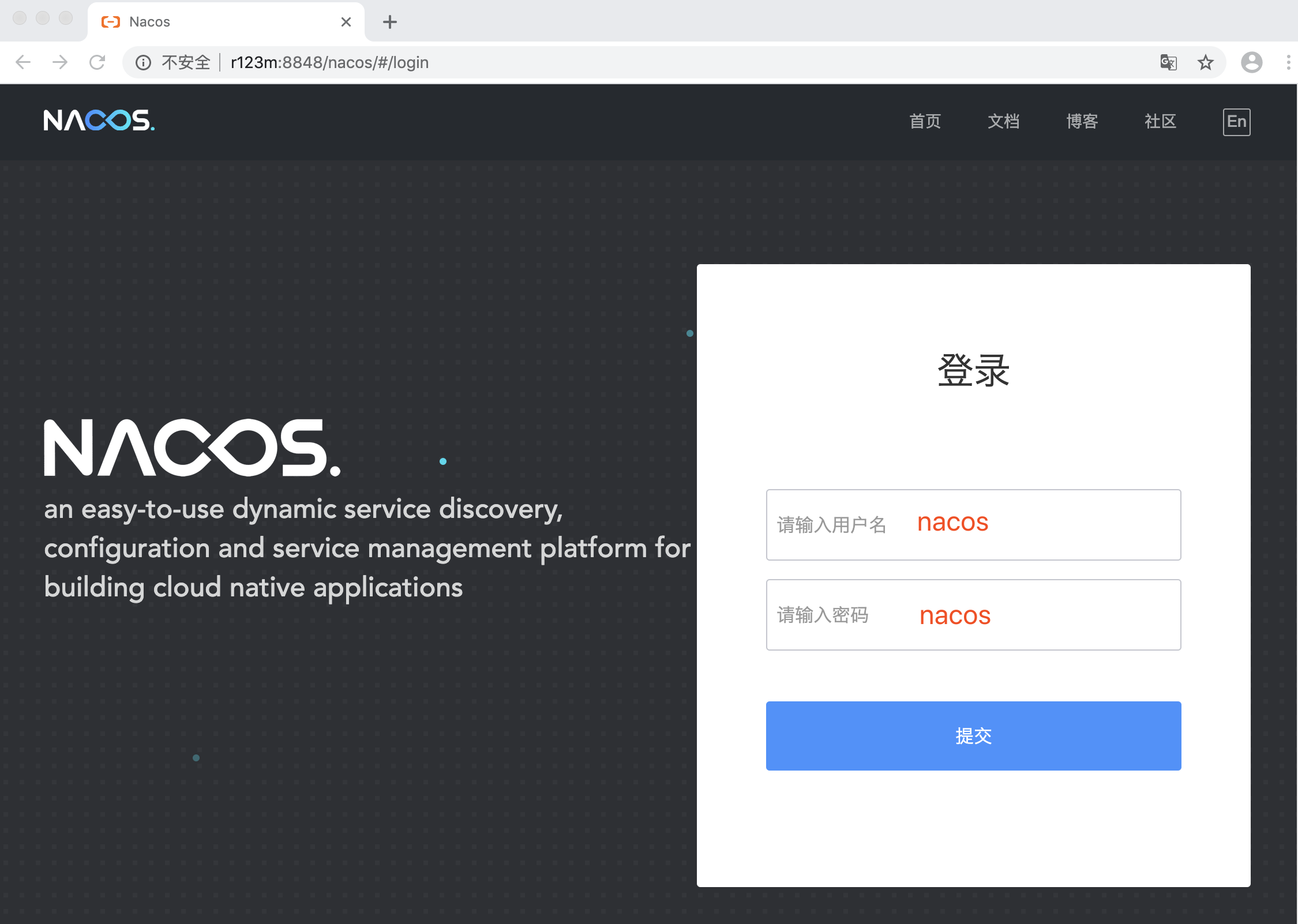 Nacos 记录1 - 下载安装_nacos-logback.xml 下载-CSDN博客