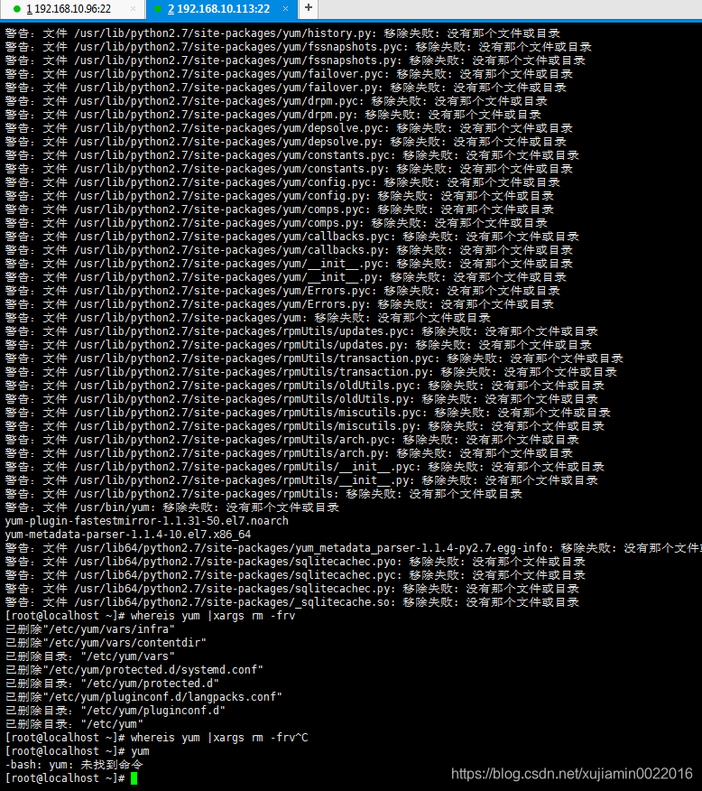 centos7误删除了yum和python解决办法_centos 卸载python 被删除install package 'yum-CSDN博客