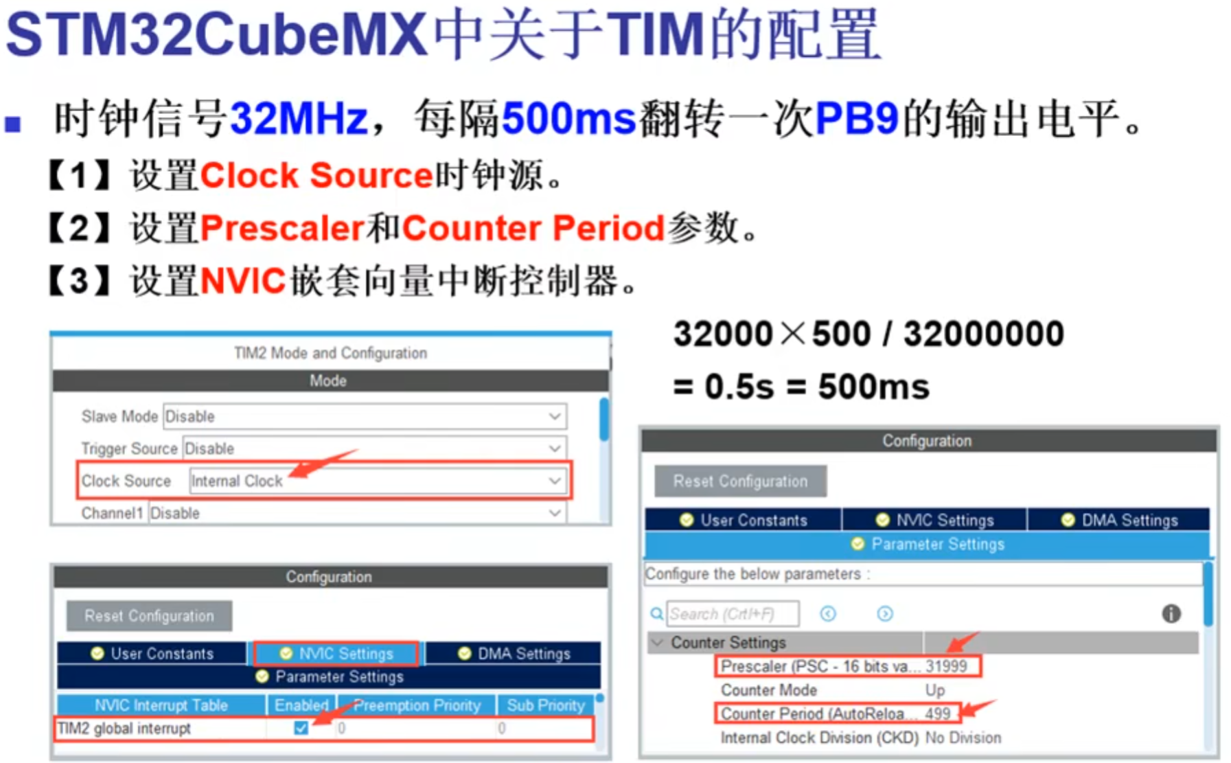 【嵌入式STM32-06】STM32 定时器中断 基本原理|库函数程序代码|CubeMx配置_stm32定时器中断的工作原理-CSDN博客