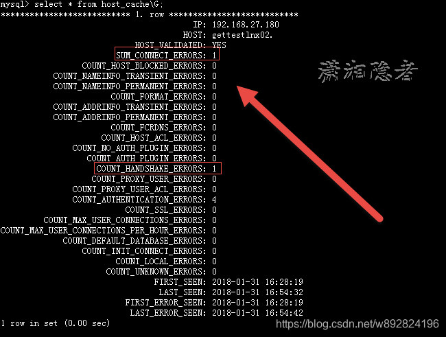 MySQL参数max_connect_errors分析释疑_max connect error-CSDN博客