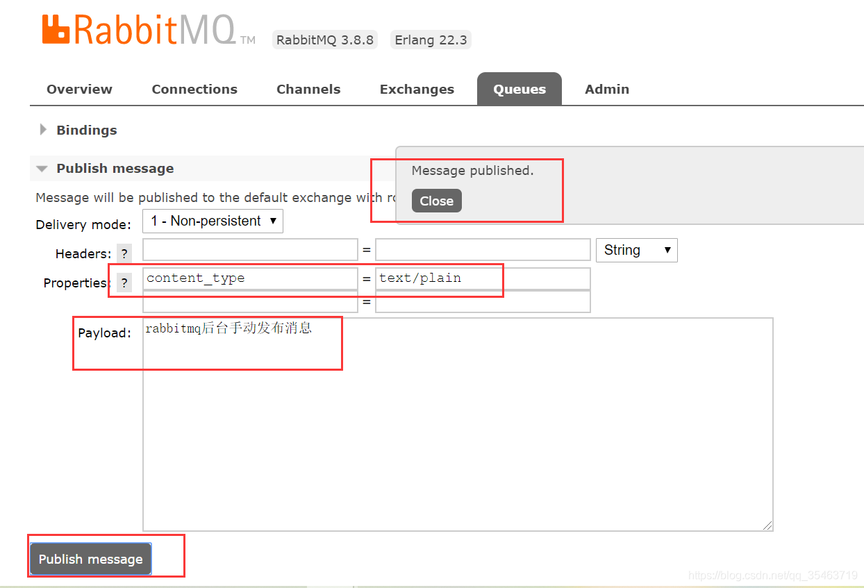 简单Rabbitmq 发送消息和接收消息_rabbitmqadmin 发送消息-CSDN博客