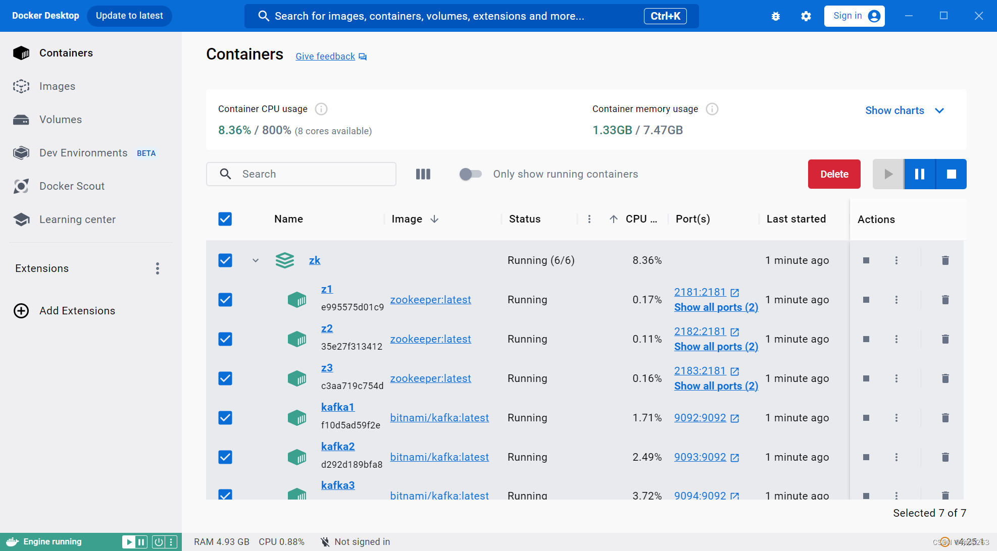 在Docker Desktop创建kafka集群_docker desktop kafka-CSDN博客