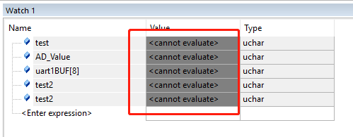 keil调试全局变量cannot evaluate-CSDN博客