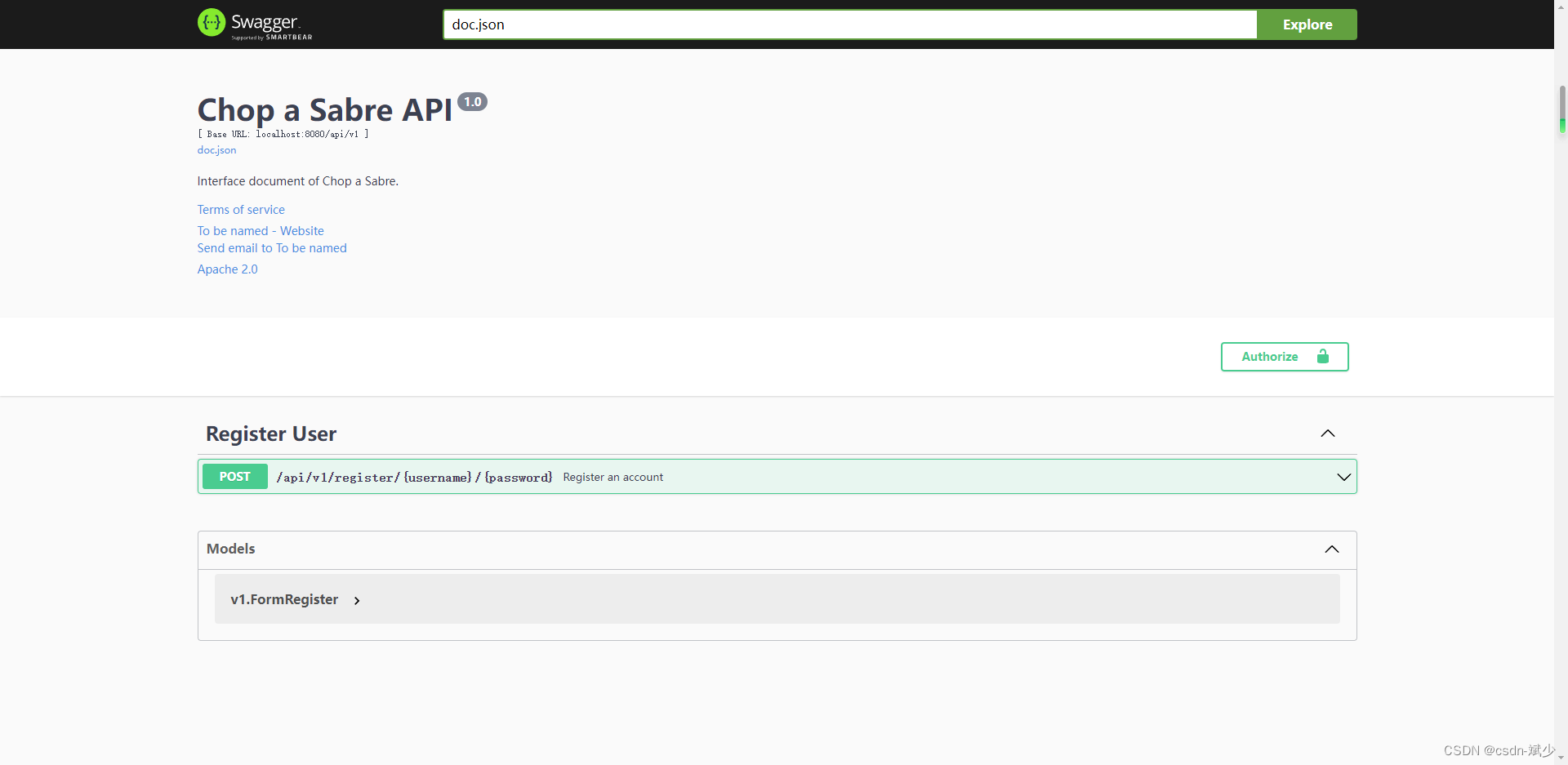 golang swagger-CSDN博客