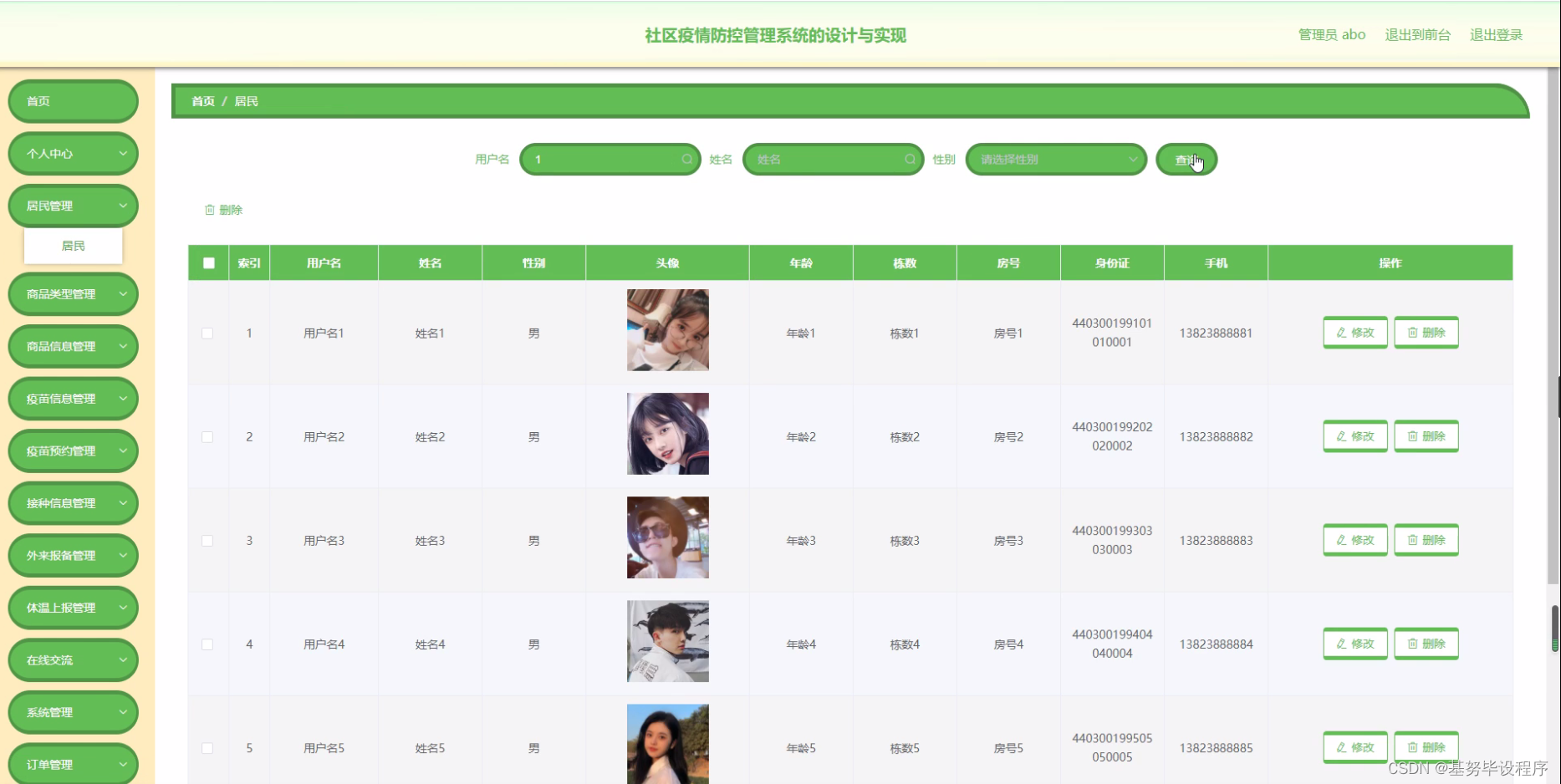 【附源码】java毕业设计社区疫情防控管理系统的设计与实现 Csdn博客
