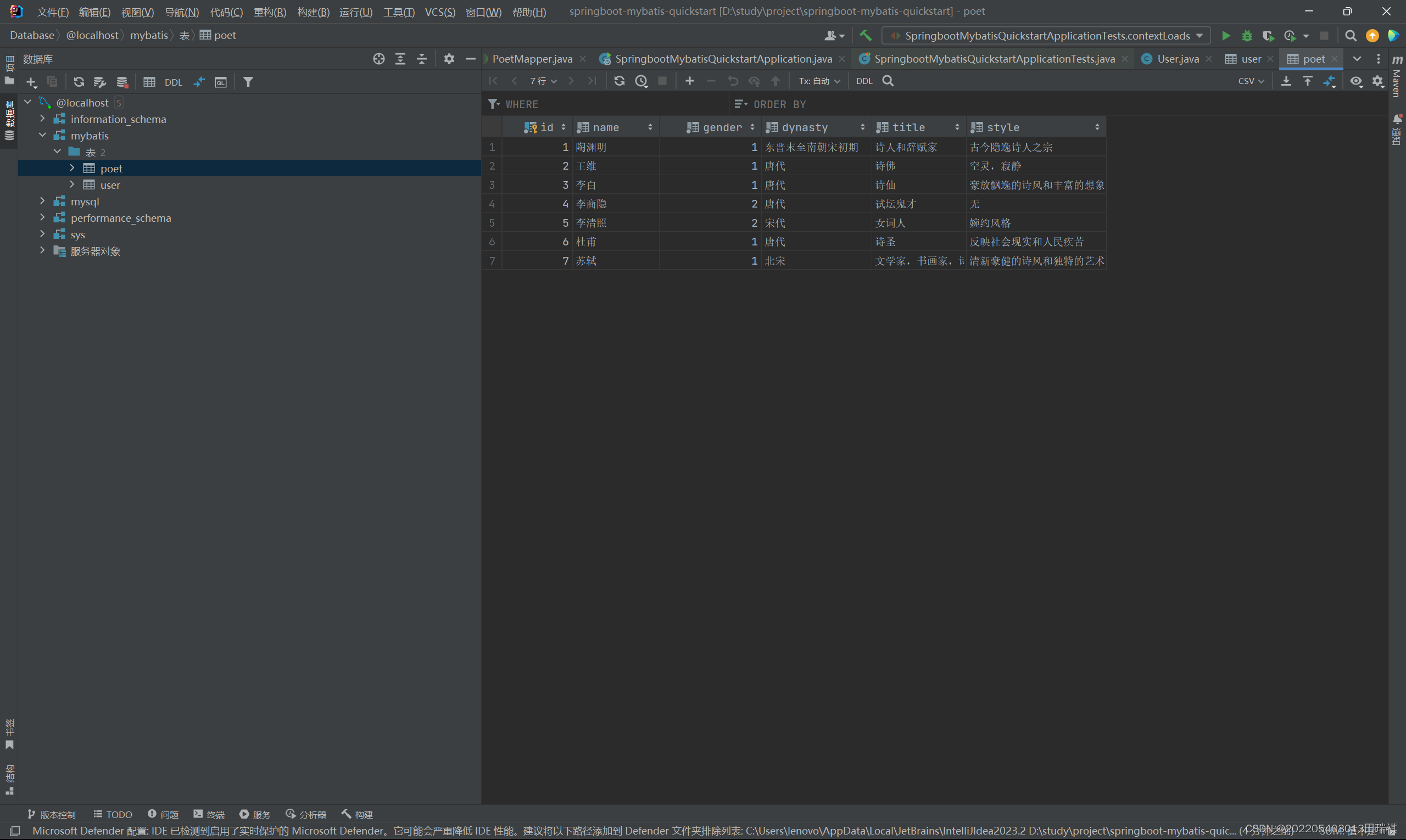 JavaPoet类与MyBatis映射器实现与SQL脚本示例-CSDN博客