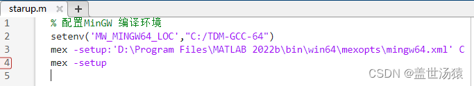 MATLAB编译器配置：MinGW_matlab2022b安装哪一版mingw-CSDN博客