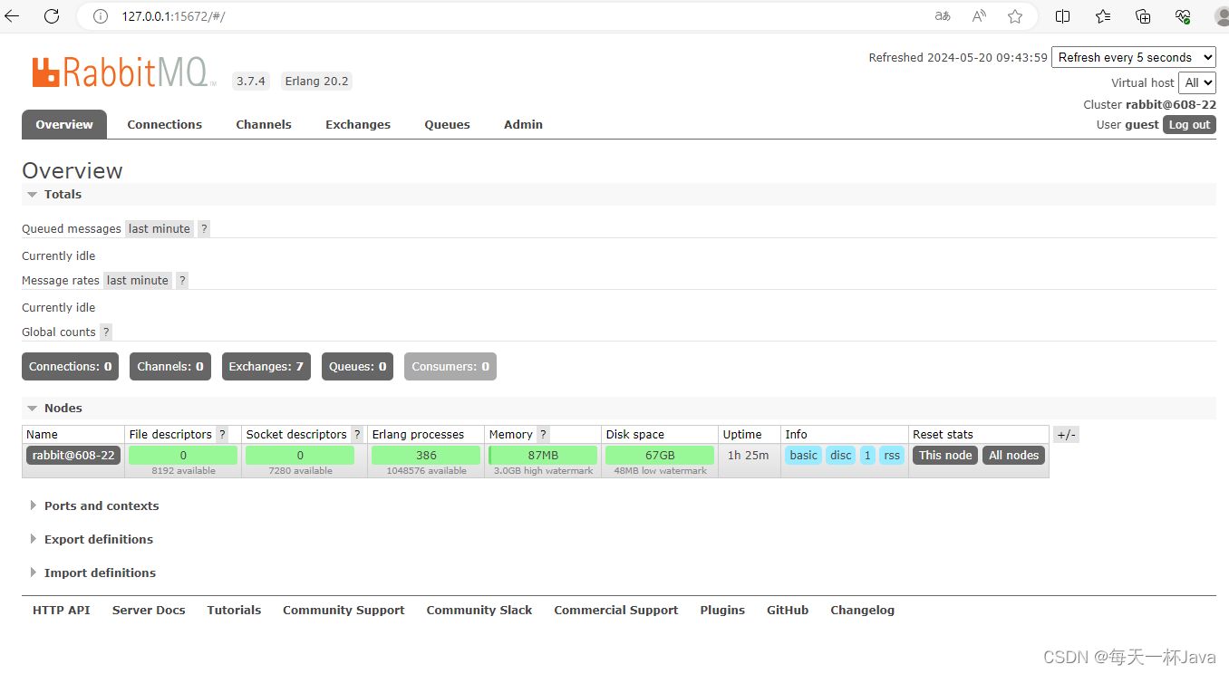 Docker安装RabbitMQ-CSDN博客