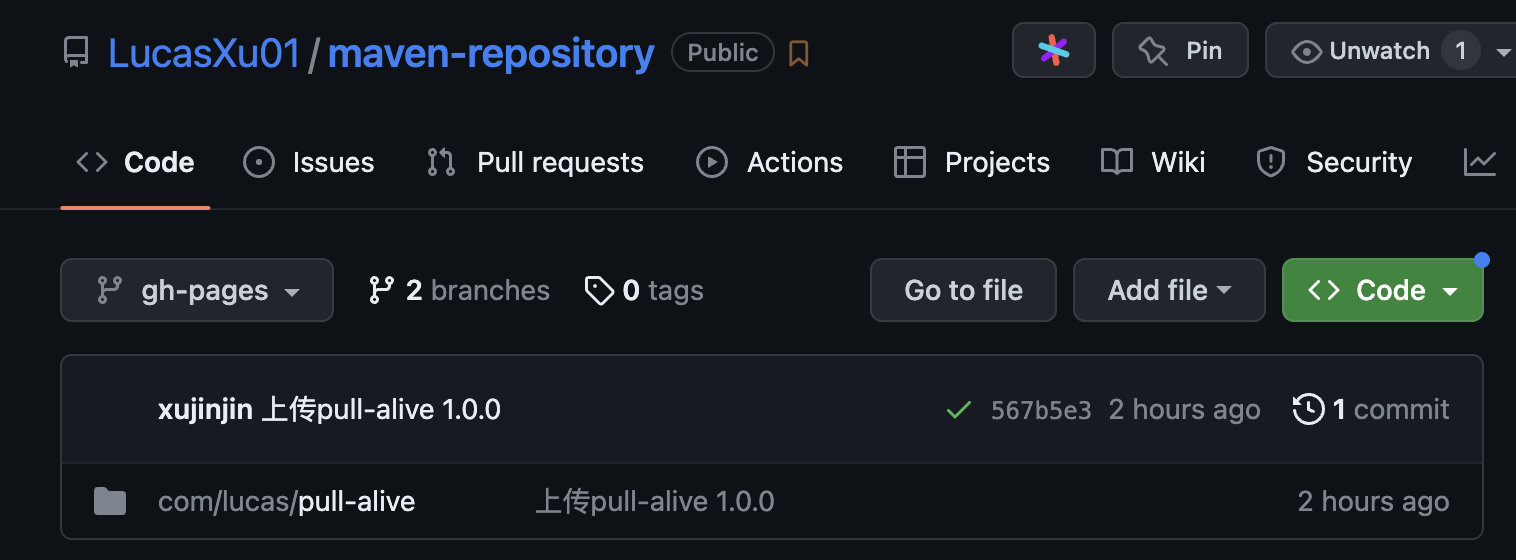 享受简单上传体验：将Maven仓库迁移到GitHub_maven怎么导入com.github.penggle-CSDN博客