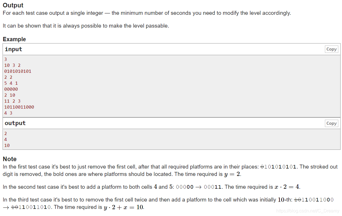 Codeforces Round #687 (Div. 2, based on Technocup 2021 Elimination Round 2) C. Bouncing Ball(逆向 ...