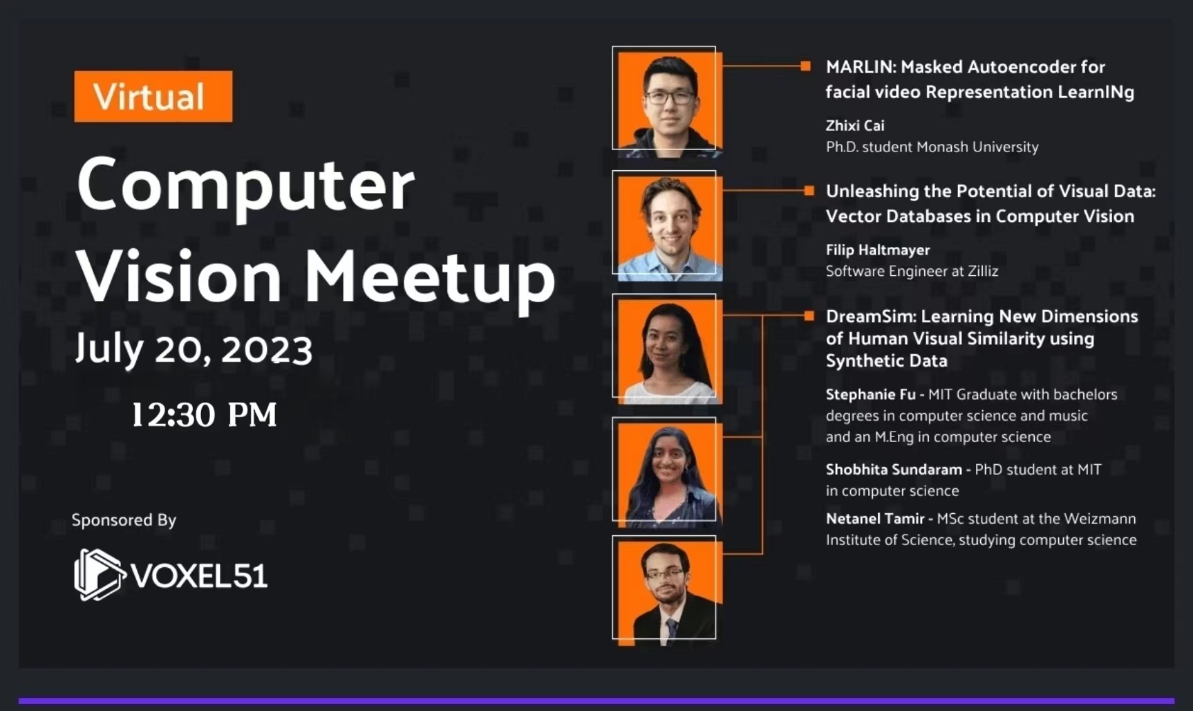 12 点半！Voxel51 亚太地区计算机视觉线上 Meetup，速来！-CSDN博客