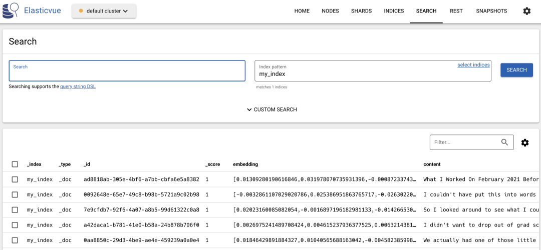 使用 LlamaIndex + Eleasticsearch ，进行 RAG 检索增强生成_llamaindex elasticsearch-CSDN博客