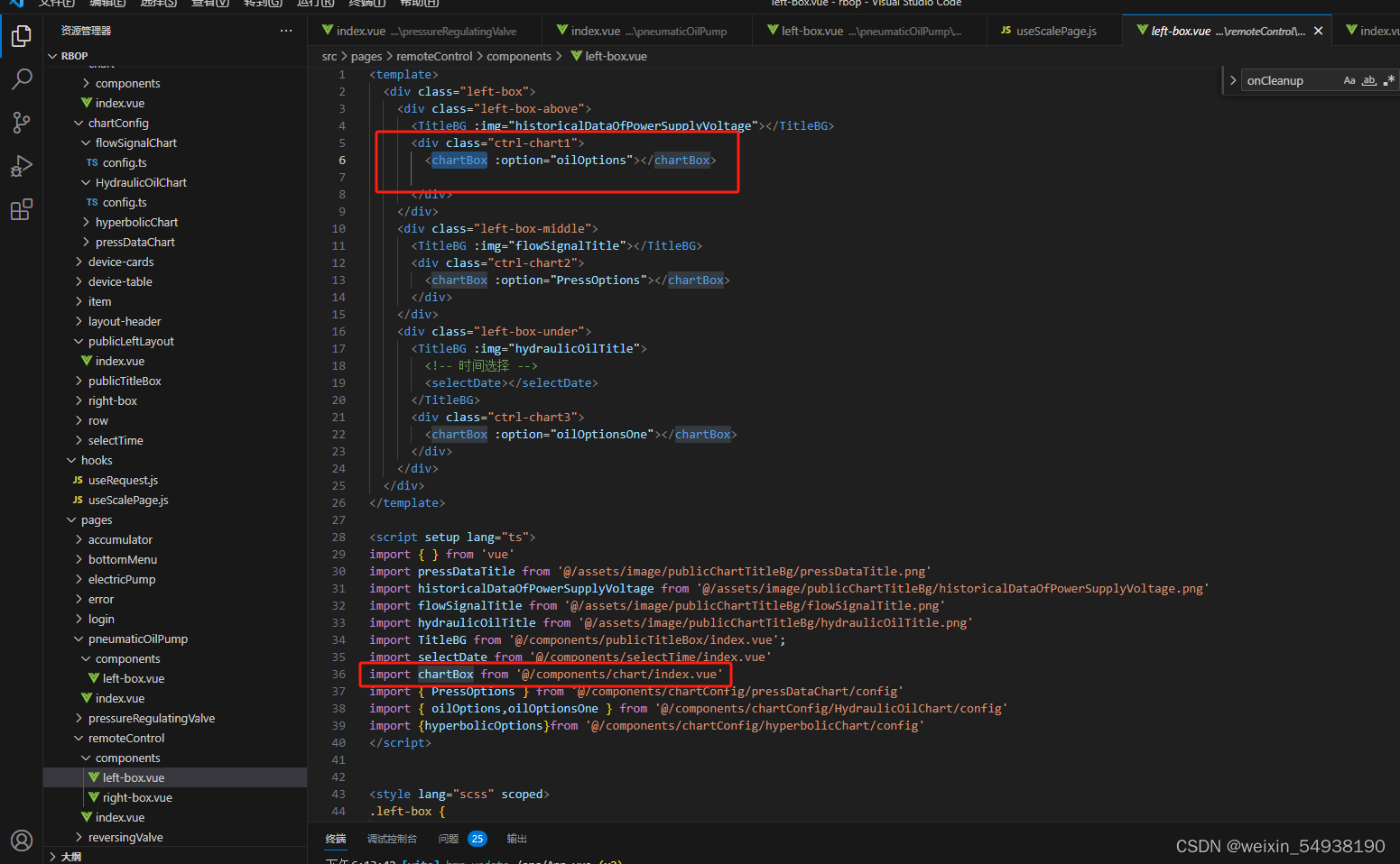 VueECharts图表组件封装与自适应示例,-CSDN博客