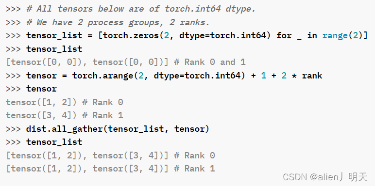 torch.distributed.barrier()-CSDN博客