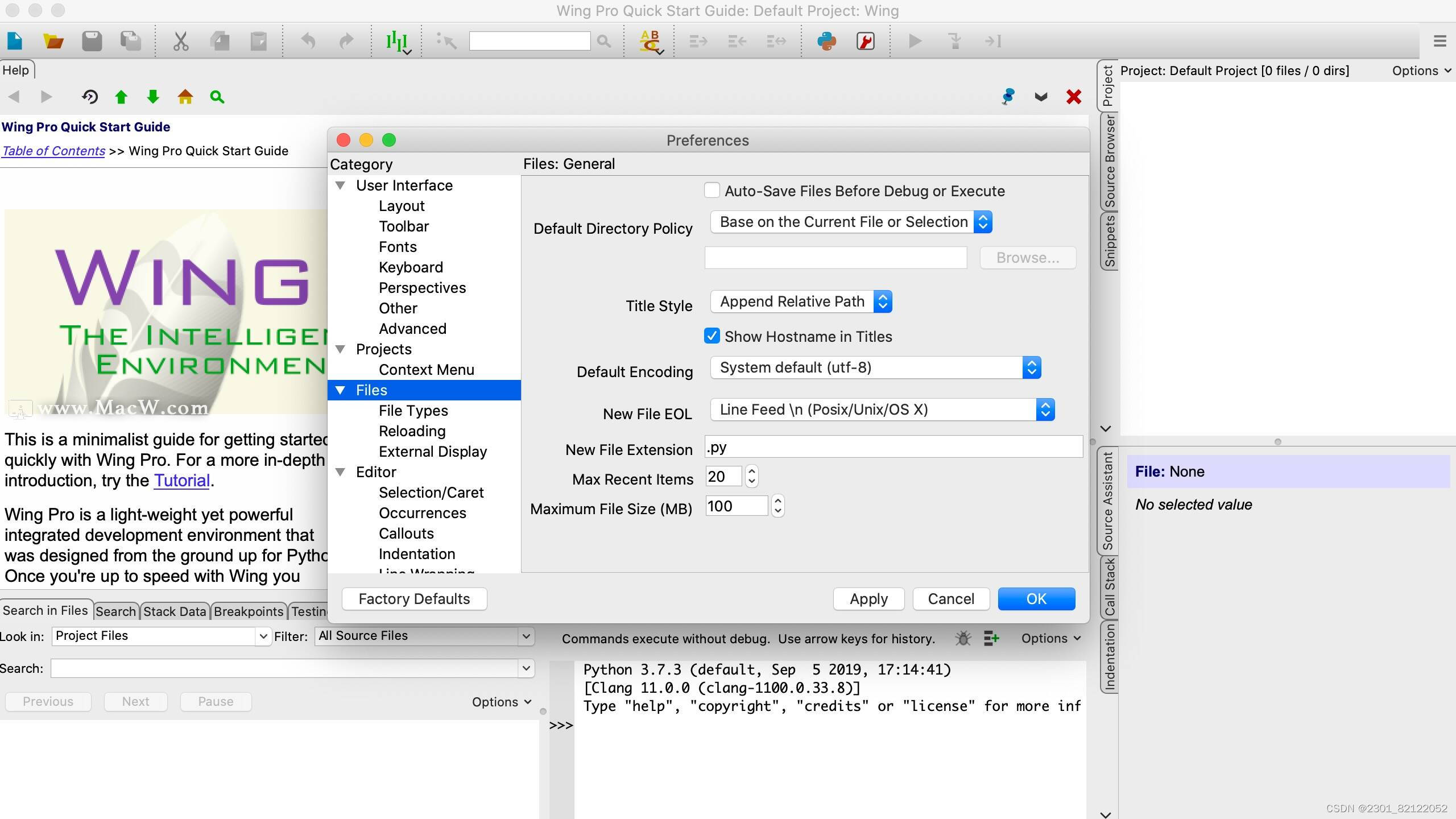 强大的Python开发工具：WingPro for Mac-CSDN博客
