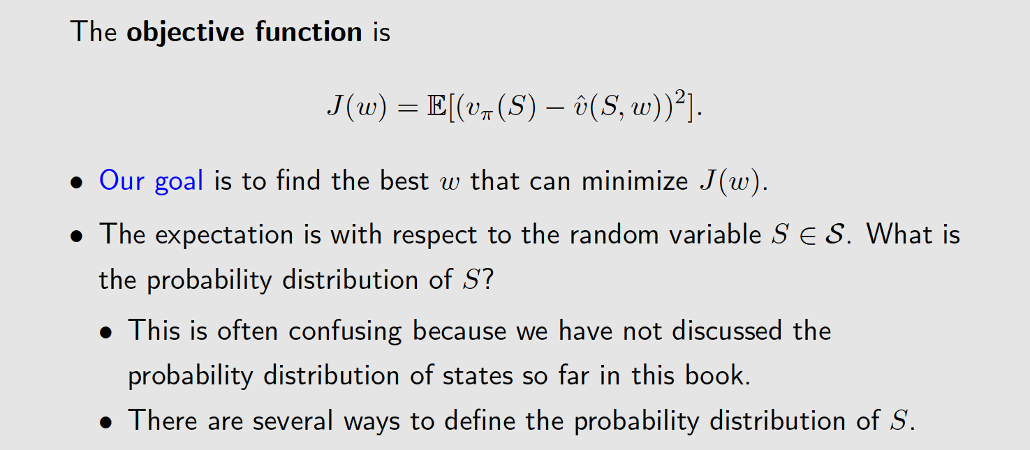 强化学习-赵世钰（八）：值函数近似（Value Function Approximation）【Deep Q-learning算法】_值函数近似 qlearning-CSDN博客