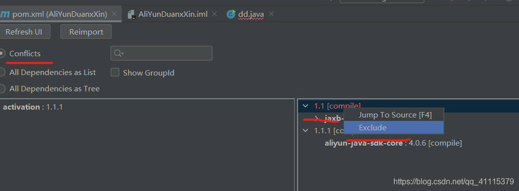 解决阿里云aliyun-java-sdk-core导入maven失败的错误（亲测有效）-CSDN博客