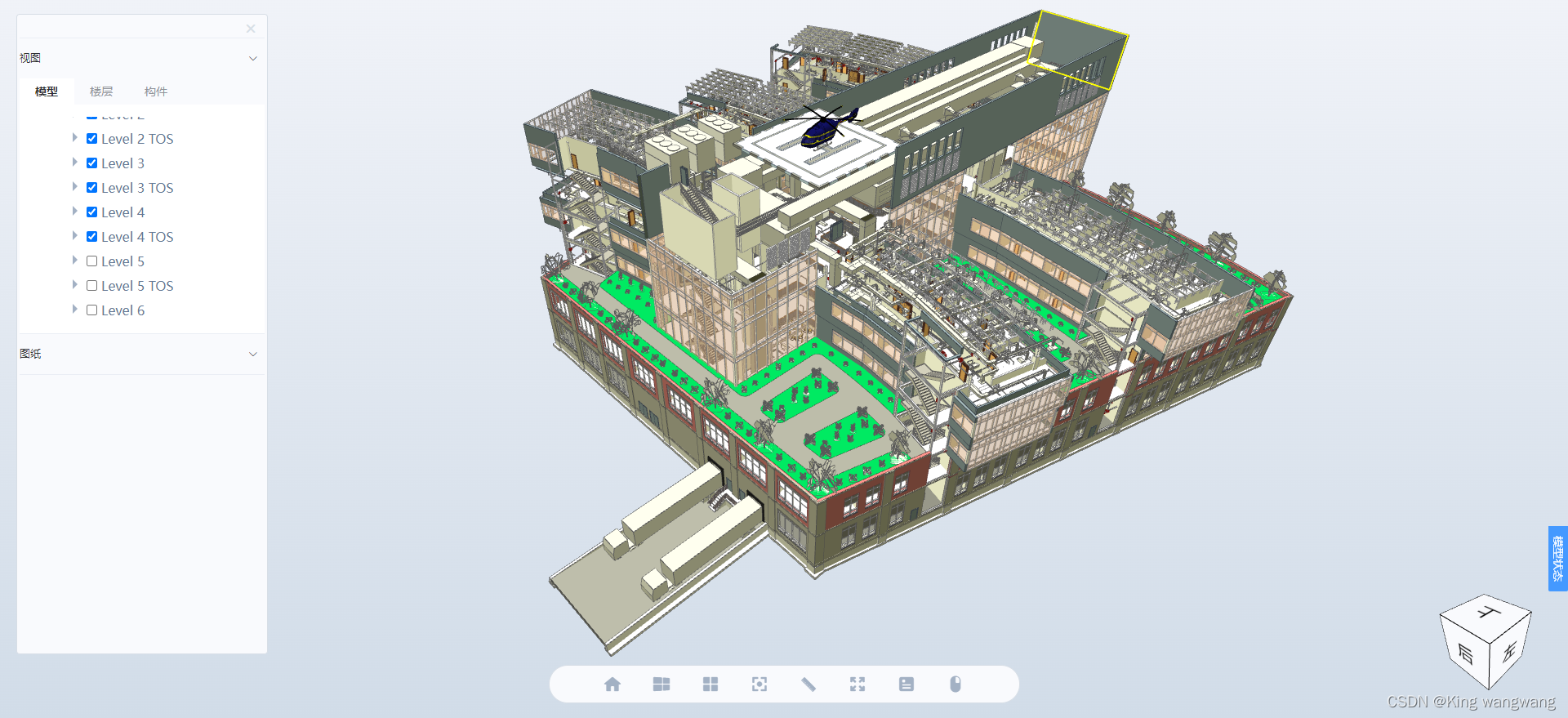 BIM轻量化（网页端加载二三维模型-基于three.js）_three.js bim-CSDN博客