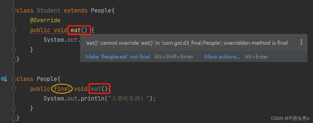 Java面向对象-final关键字、常量_java final常量和final变量-CSDN博客