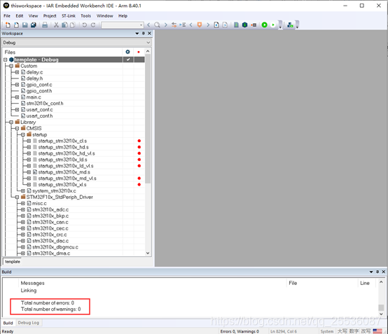 IAR(For STM32) 安装，配置，工程创建，下载，调试_iar cmsis pack-CSDN博客