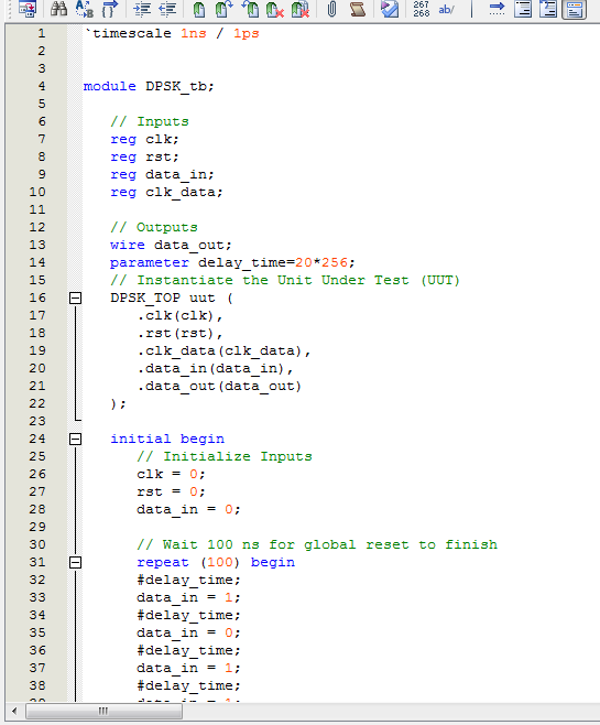 DPSK调制解调器设计Verilog代码Quartus仿真_dpsk调制解调仿真-CSDN博客