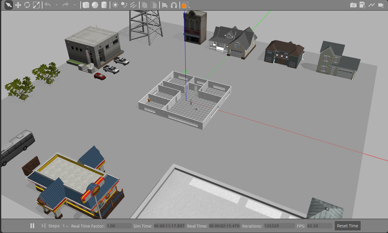 ROS2进阶第二章 -- 使用Gazebo构建机器人仿真平台 -- 控制差速轮式机器人移动_gazebo仿真平台-CSDN博客