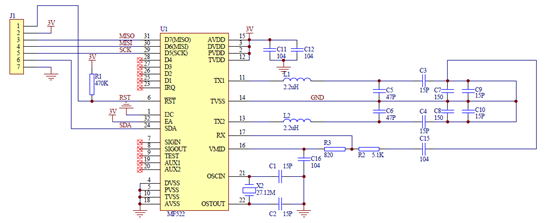 STM32/51单片机实训day4——RFID数据读取｜RC522｜串口数据收发、可模拟RFID (三) 仿真_proteus 原件 ...