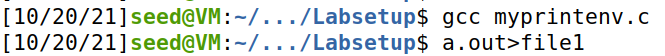 信息安全实验——environment Variable And Set Uid Program Lab Csdn博客eos 5088