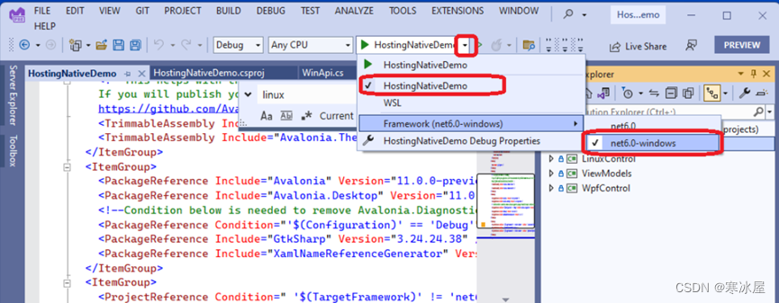 在简单的示例中将本机（Windows和Linux）视图/控件/应用程序嵌入到Avalonia应用程序中_avalonia nativecontrolhost-CSDN博客